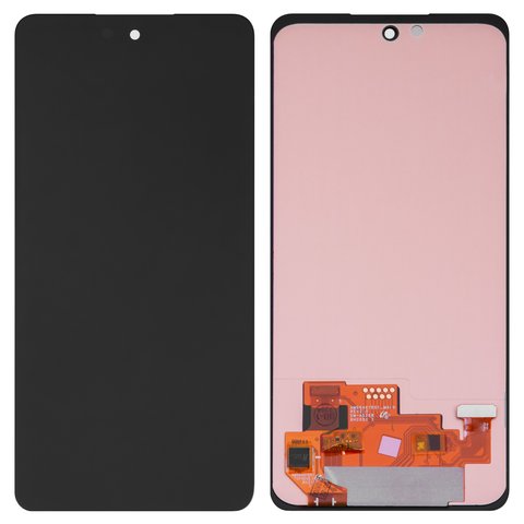 LCD compatible with Samsung A525 Galaxy A52, A526 Galaxy A52 5G, (black ...