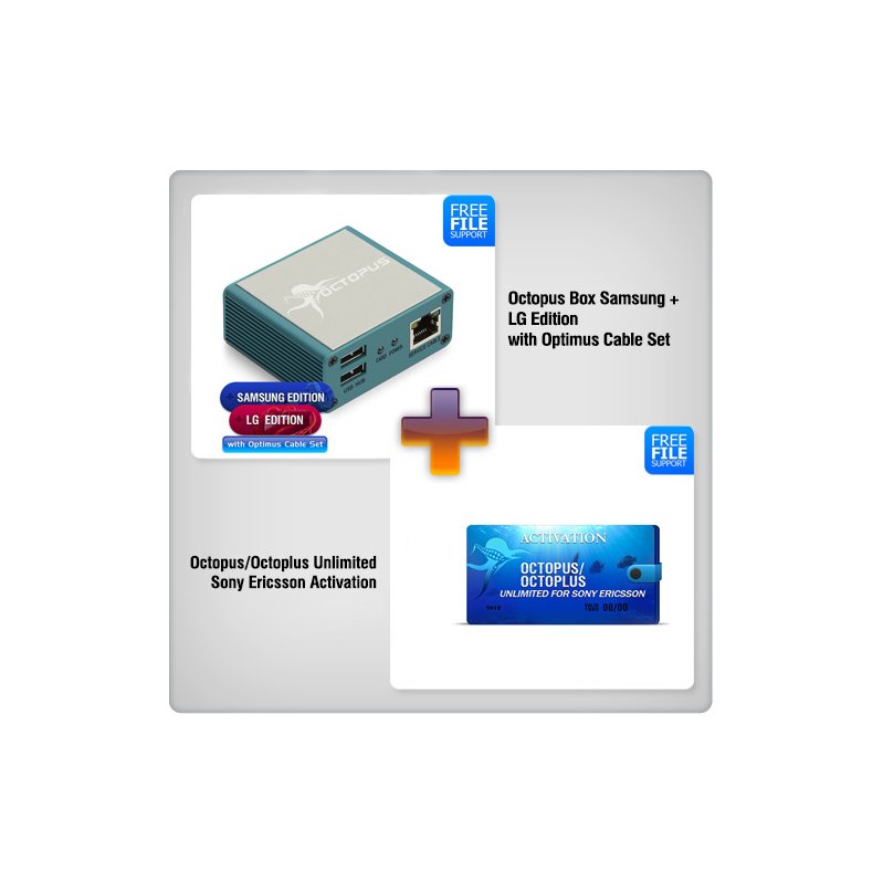 Octopus Box Samsung + LG Edition with Optimus Cable Set ( 19pcs ...