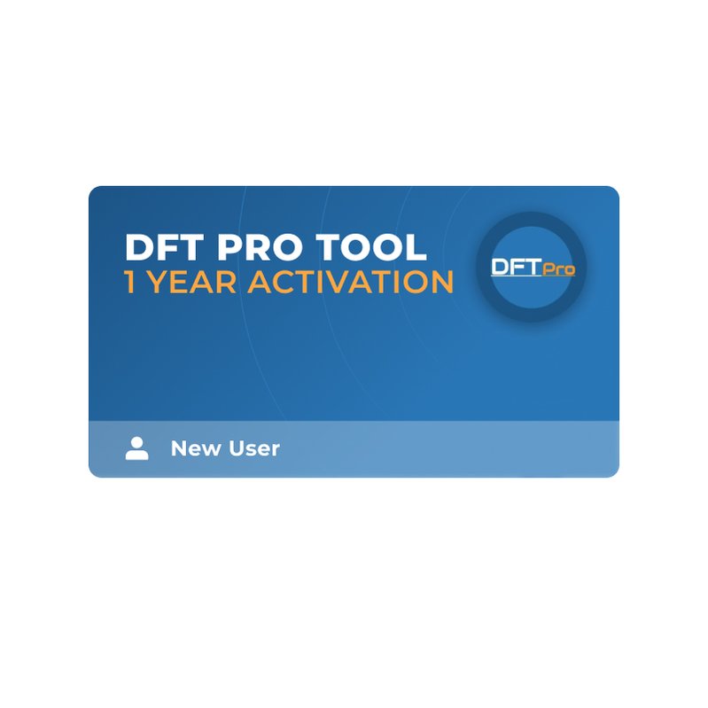 Activación DFT Pro Tool por 1 año (usuario nuevo) - GsmServer