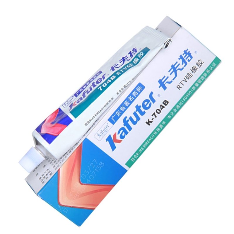 Adhesivos sellador Kafuter K-704B, 45 g, negro, semiespeso - GsmServer