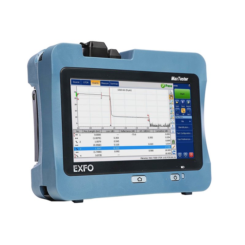 Optical Time Domain Reflectometer EXFO FTB-1-730B-M1 with IOLM - ToolBoom